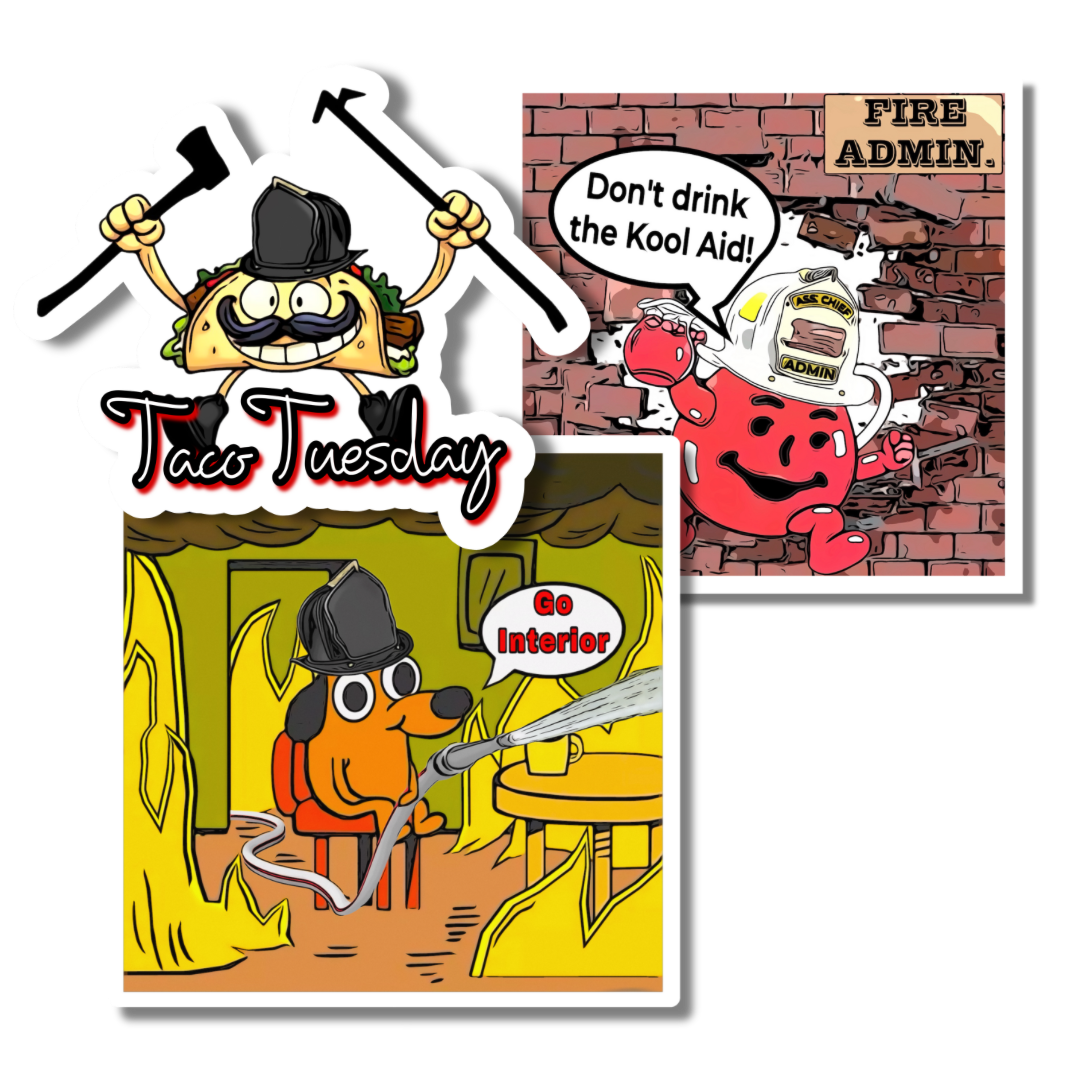 Kool Aid Stickers - 3 Pack | American Fire Brigade