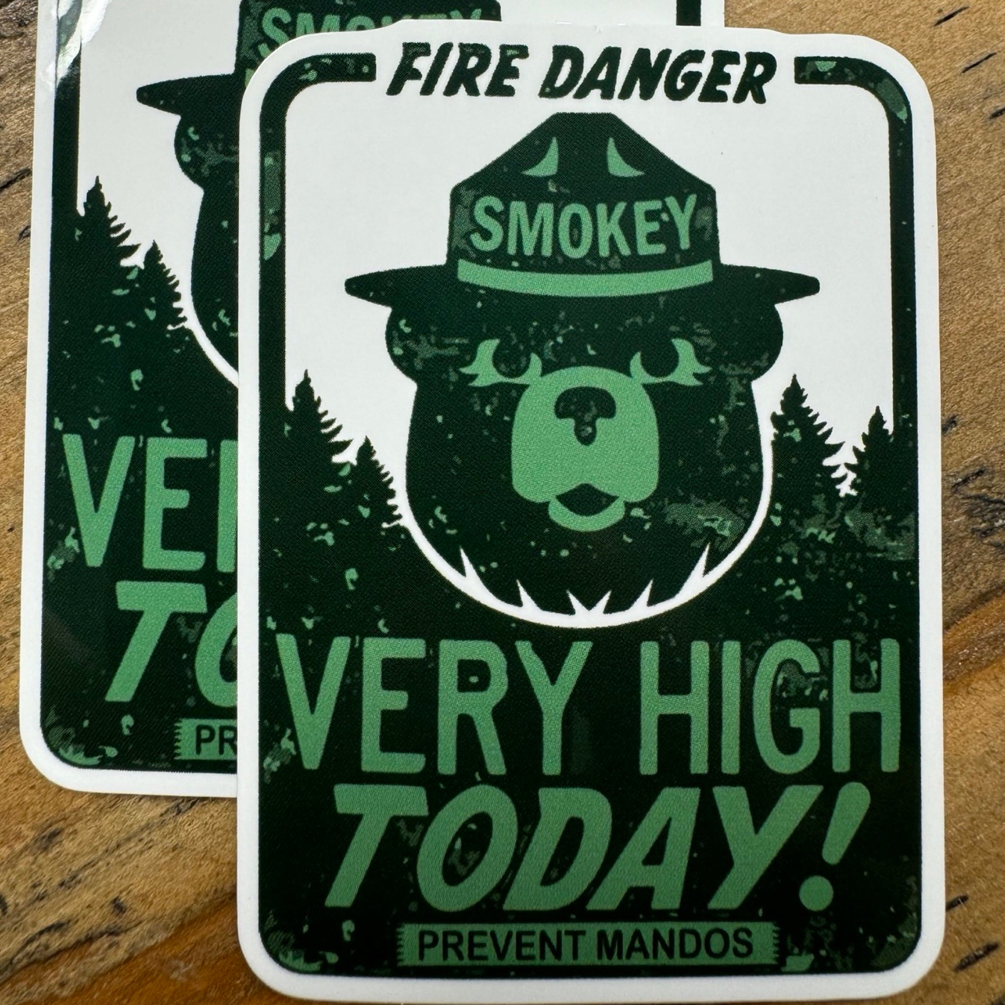 Smokey Mando Sticker | American Fire Brigade