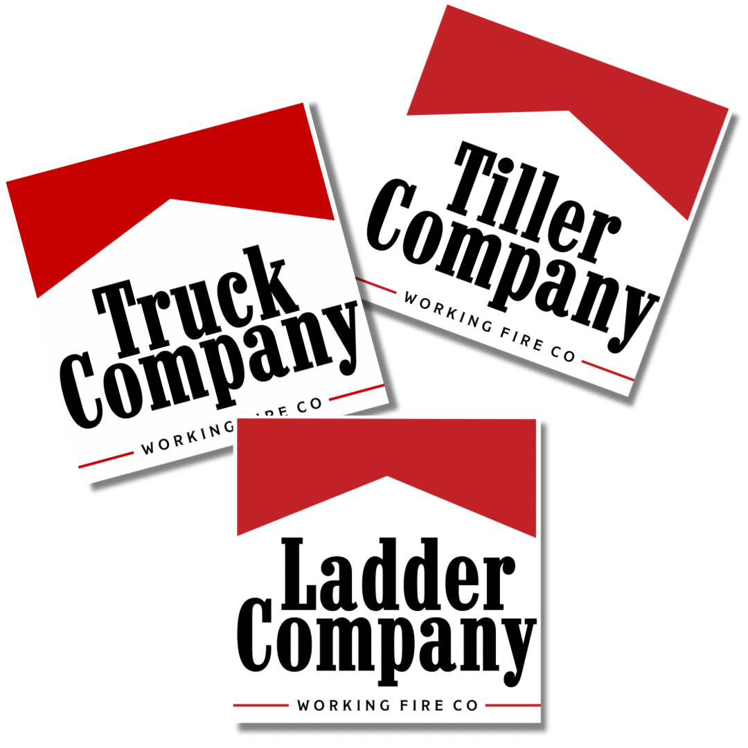 Truckee Stickers - 3 Pack | American Fire Brigade