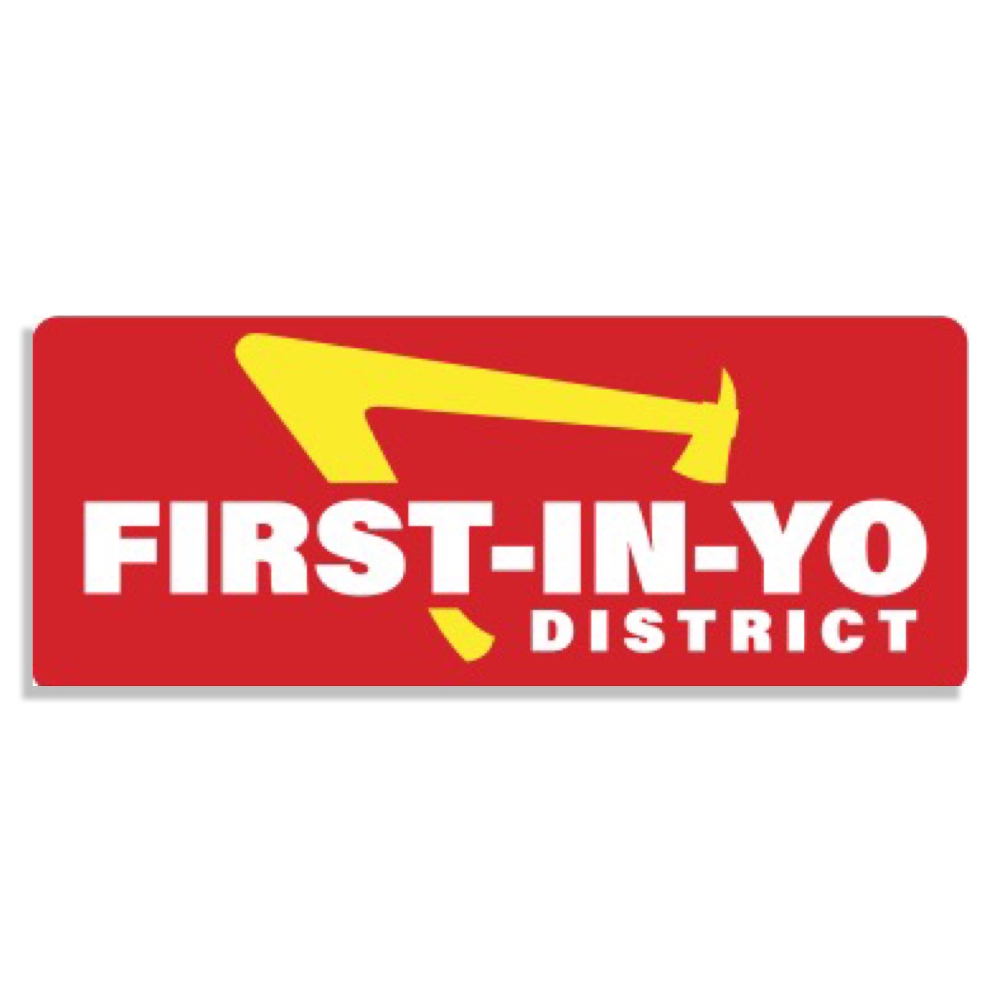 Yo District 2.0 Sticker | American Fire Brigade