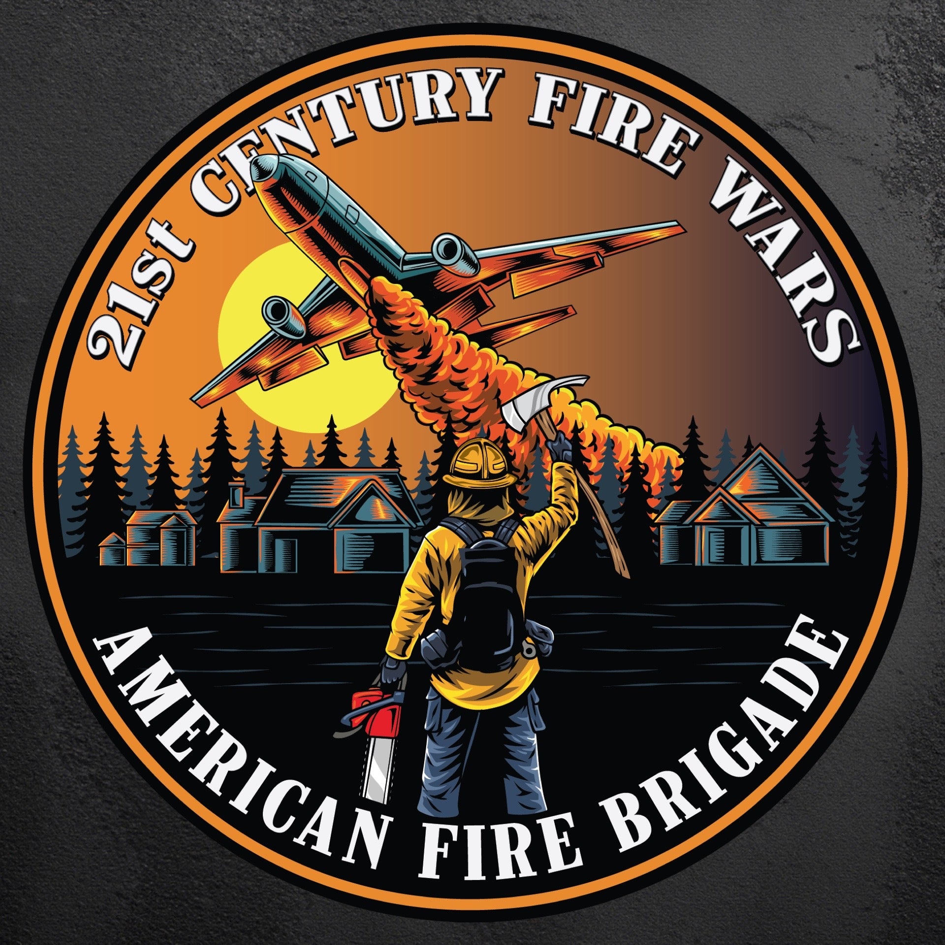 Fire Wars Sticker | American Fire Brigade