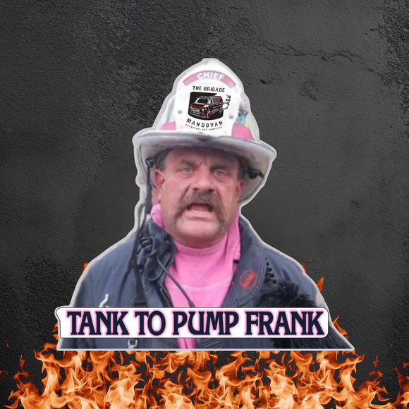 Pump Frank Sticker | American Fire Brigade