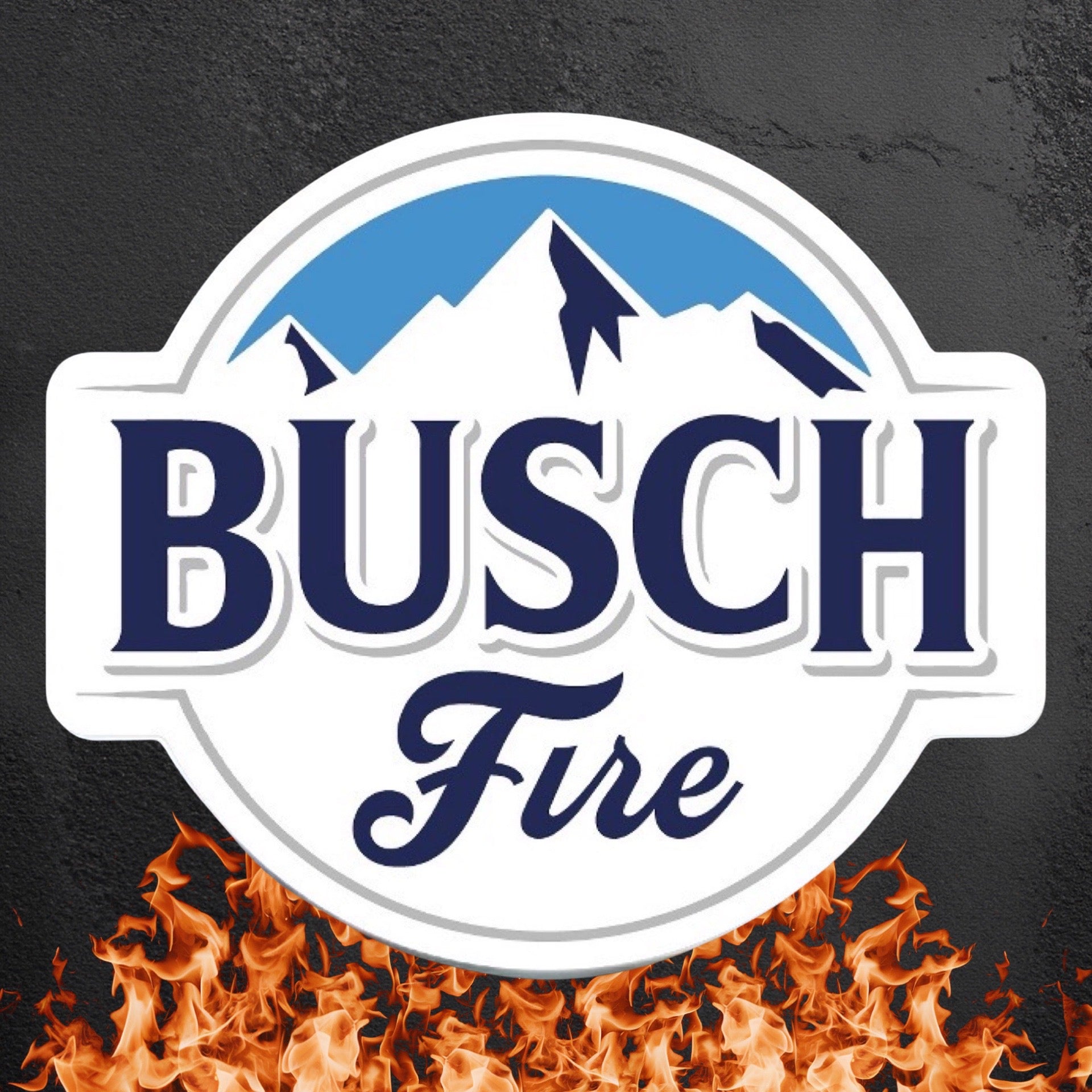 Busch Fire Sticker | American Fire Brigade