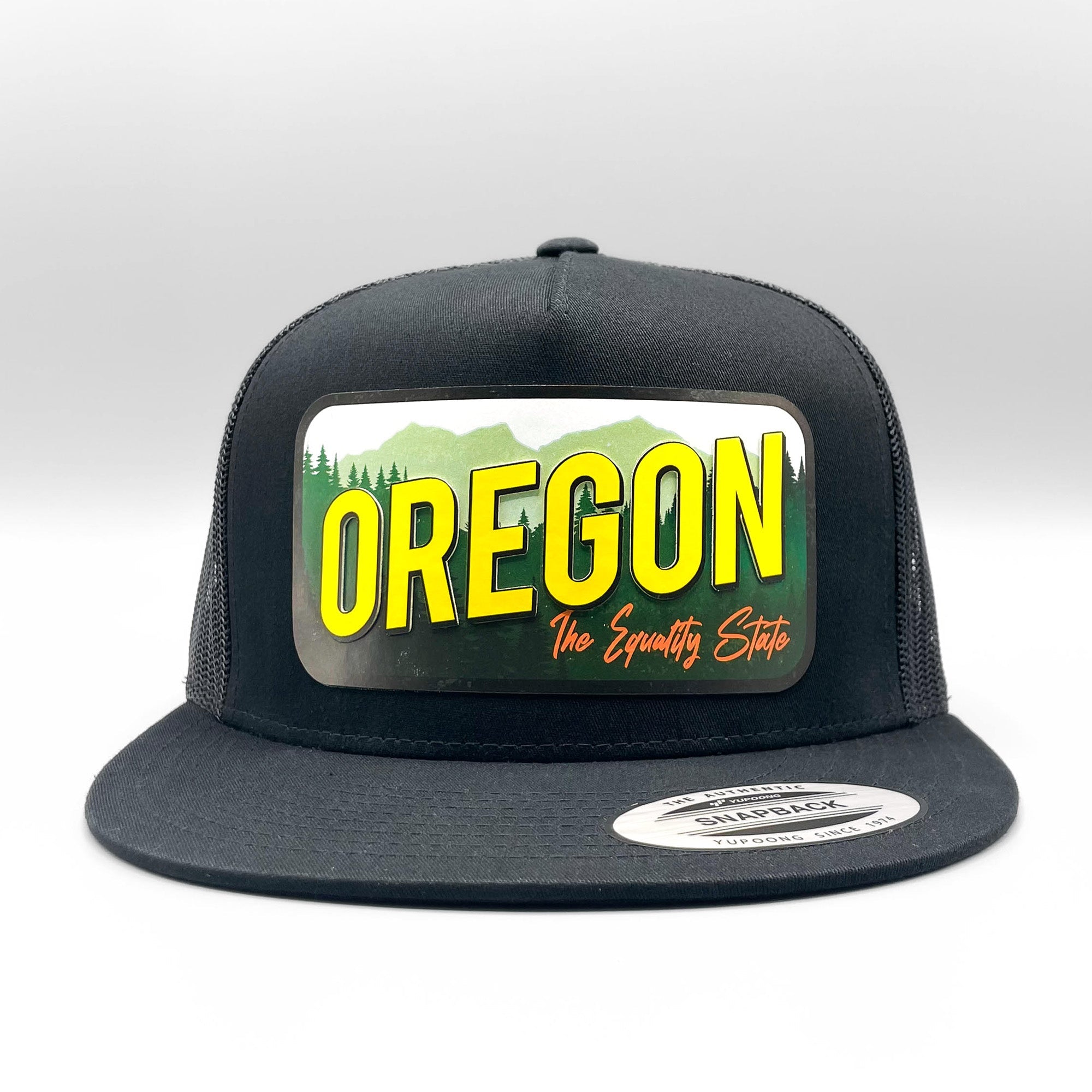 Oregon Ducks State Retro Trucker Hat | American Fire Brigade