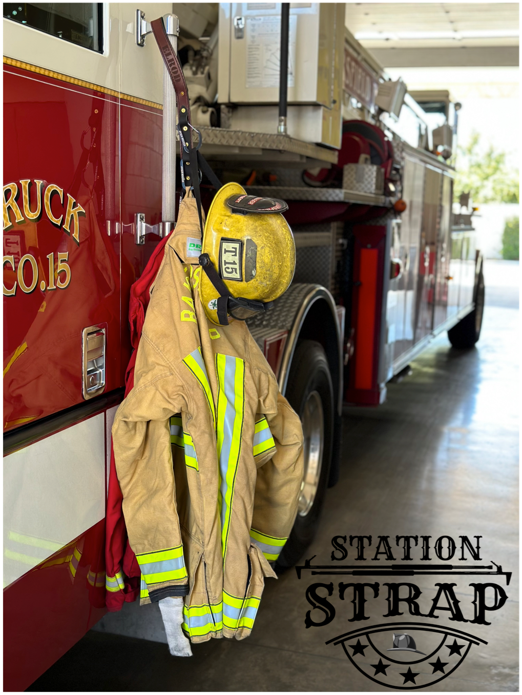 Station Strap Leather | American Fire Brigade