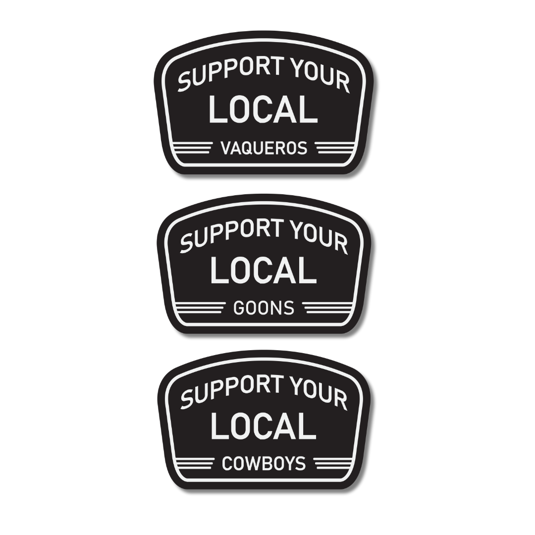 Support Your Local Stickers 3-Pack | American Fire Brigade